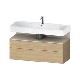Duravit Waschtischunterschrank Qatego 119x47x59cm, T m/E N, 1 Kast, 1 Ausz. (QA4396083300000)