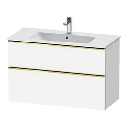 Duravit Waschtischunterschrank D-Neo 101x46,2cm, g pol/w m, 1 Kast, 1 Ausz. (DE4363034180000)