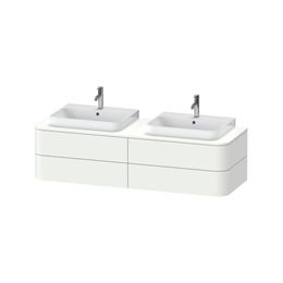 Duravit Waschtischunterschrank o. ES Happy D.2 Plus 40,8x160cm, 4 SchKa., BP b, we. matt (HP4964B84840010)