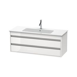 Duravit Waschtischunterschrank Ketho 120x47,5cm, we hgl, 2 Schubk., wandh&auml;ngend (KT643102222)