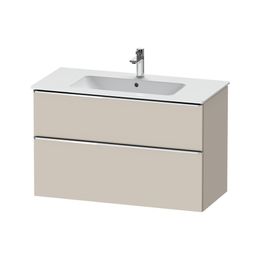 Duravit Waschtischunterschrank D-Neo 101x46,2cm, chr/Taup m, 1 Kast, 1 Ausz. (DE4363010910000)