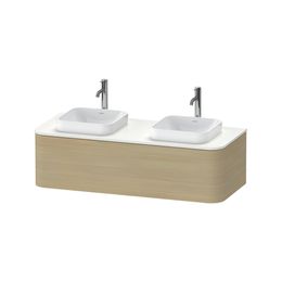 Duravit Waschtischunterschrank o. ES Happy D.2 Plus 35,4x130cm, 1 Ausz., BP b, Medit. Eiche (HP4943B71710010)