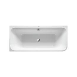Duravit Rechteck-Badewanne Happy D.2 180x 80x46cm, Eck li, 2 RS, wei&szlig; (700316000000000)
