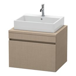 Duravit Waschtischunterschrank DuraStyle 70x54,8cm, leinen, f&uuml;r Konsole, 1 Auszug (DS531107575)