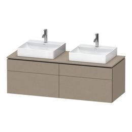 Duravit Waschtischunterschrank L-Cube 142x55x48,2cm, 2 SBK, lei, k EinrSy (LC4872B75750000)