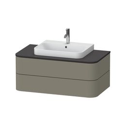 Duravit Waschtischunterschrank o. ES Happy D.2 Plus 40,8x100x55cm, 2 SBK, steingrau s-matt (HP4971092920010)
