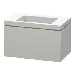 Duravit Waschtischunterschrank c-bonded L-Cube 80x48cm, o HL, bg ma, 1 Ausz., wandh&auml;ngend (LC6917N0707)