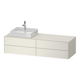 Duravit Waschtischunterschrank White Tulip 160x55cm, Be L, No w sm, k Ei/o IB (WT4867L39390000)