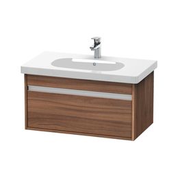 Duravit Waschtischunterschrank Ketho 80x45,5cm, Nussb Nat, 1 Ausz., wandh&auml;ngend (KT666707979)