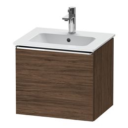 Duravit Waschtischunterschrank D-Neo 51x40,2x44cm, 1 A, wandh&auml;ngend, chr/Nussb dkl. (DE4260010210000)