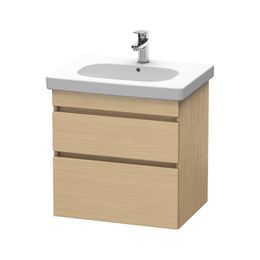Duravit Waschtischunterschrank DuraStyle 60x45,3cm, Ei Nat, 2 Schubk., wandh&auml;ngend (DS648303030)