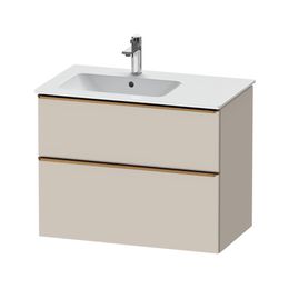 Duravit Waschtischunterschrank D-Neo 81x46,2cm, 1 Kast, B L, b geb/Taupe ma (DE4366004910000)