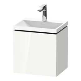 Duravit M&ouml;bel-Set L-Cube 45x35x48cm, 1 T&uuml;r, An R, m HL, we. hgl (LC6949O22220000)