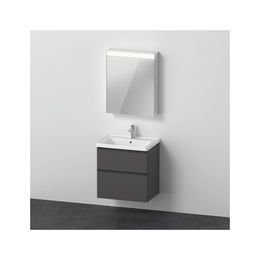 Duravit M&ouml;bel-Set D-Neo 650mm, Anschlag rechts, Graphit Matt (DE0115R4949)
