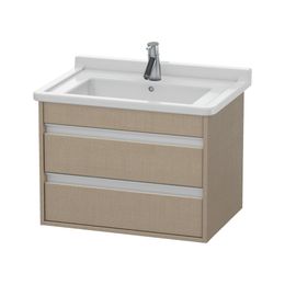 Duravit Waschtischunterschrank Ketho 65x45,5cm, lei, 2 Schubk., wandh&auml;ngend (KT664307575)