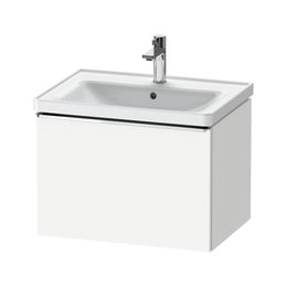 Duravit Waschtischunterschrank D-Neo 63,4x45,2cm, chr/we ma, 1 Ausz., wandh&auml;ngend (DE4254010180000)