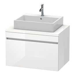 Duravit Waschtischunterschrank DuraStyle 80x54,8cm, we. hgl, f Konsole, 1 Auszug (DS531202222)