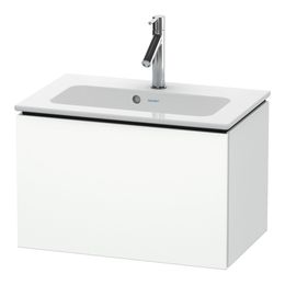 Duravit Waschtischunterschrank Compact L-Cube 62x39,1cm, we. matt, 1 Ausz., wandh&auml;ngend (LC615608484)