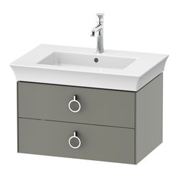Duravit Waschtischunterschrank White Tulip 68,4x45,8cm, st-g m, 2 La m Gr., wandh&auml;ngend (WT435109292)