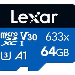 Lexar microSD UHS-I 64GB V30 633x