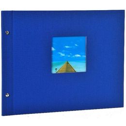 Goldbuch Schraubalbum Bella Vista Blau 26 895 30x25cm