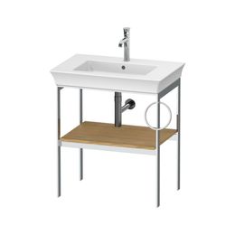 Duravit Waschtisch-Konsole White Tulip 68,4x45cm, Me, bo, HTH re, Ei Nat mass. (WT4543RH5H5)