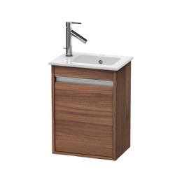 Duravit Waschtischunterschrank Ketho 40x28,5x55cm, wandh&auml;ngend, T re, Nussb natur (KT6417R7979)