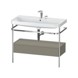 Duravit M&ouml;belwaschtisch-Kombi Happy D.2 Plus 97,5x49cm, 2 HL, st-g m, m Kons, 1 Lad (HP4843E9292)