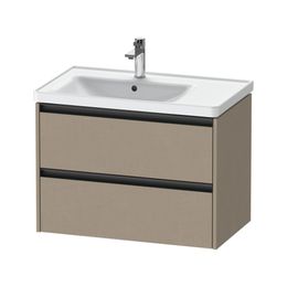 Duravit Waschtischunterschrank Ketho.2 78,4x45,5x54,9cm, f WT m Beck. li, lei (K25285075750000)