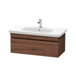 Duravit Waschtischunterschrank DuraStyle 93x44,8cm, Nussb dkl., 1 Ausz., wandh&auml;ngend (DS638202121)