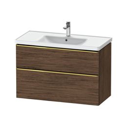 Duravit Waschtischunterschrank D-Neo 98,4x45,2cm, g pol/Nu d, 1 Kast, 1 Ausz. (DE4356034210000)