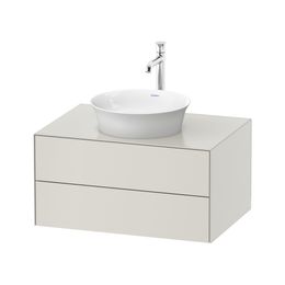 Duravit Waschtischunterschrank White Tulip 80x55cm, No w m, 2 La, 1 Pl, wandh&auml;ngend (WT498503939)