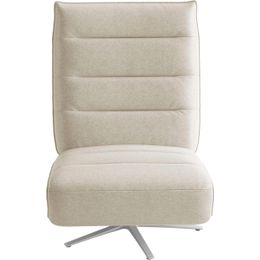 Sit & More TV-Sessel SIT & MORE "Eve", sahara, B:80cm H:109cm T:98cm, 100% Polyester, Sessel, mit Herz-Waage und 2 Motoren, Bedienfelder im Sitz