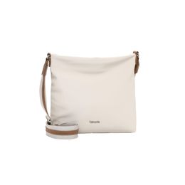 Umh&auml;ngetasche Tamaris "Umh&auml;ngetasche TAS Kirsten", Damen, Gr. B/H/T: 26cm x 26cm x 5cm 0, beige (beige 400), Polyurethan, Taschen Umh&auml;ngetasche