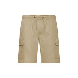 Cargoshorts INDICODE "Cargoshorts IDZarwyn", Herren, Gr. S, N-Gr, braun (kelp), Obermaterial: 100% Baumwolle CO., Hosen