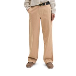 Marc O'Polo Chinohose MARC O'POLO "aus stretchigem Organic Cotton-Twill", Damen, Gr. 32, Normalgr&ouml;&szlig;en, salted caramel, Obermaterial: 97% Baumwolle, 3% Elasthan, unifarben, loose fit normal, Hosen Chinohose