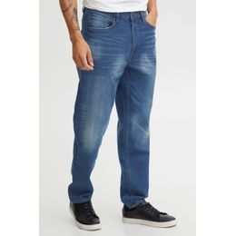 Bequeme Jeans Blend "BHThunder", Herren, Gr. 28, L&auml;nge 30, denim dunkelblau, Jeans, 99% Baumwolle, 1% Elasthan, unifarben, regular fit lang, Jeans, Jeanshose mit weitem Schnitt und enger werdendem Bein - Thunder Fit