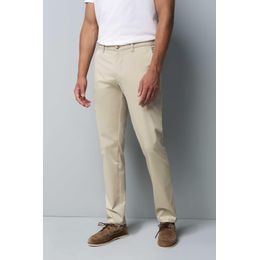 Chinos MEYER "M5 Chino", Herren, Gr. 36, L&auml;nge 34, beige, 97% Baumwolle, 3% Elasthan, unifarben, regular fit lang, Hosen, M5 Chino aus Bio-Baumwolle
