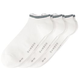 VanVaan 3 Paar Herren Sneaker-Socken in Rippstruktur
