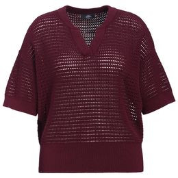 Gina Benotti Damen Strickshirt mit Ajourmuster