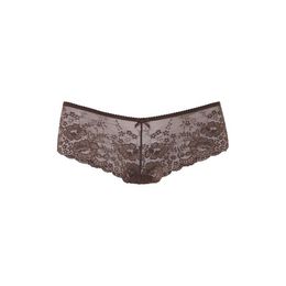 Lascana Hipster Braun Gr. 32/34 f&uuml;r Damen. Mit Schleife. K&ouml;rpernah