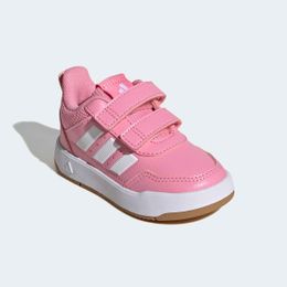 Sneaker adidas Sportswear "TENSAUR SPORT 3.0 KIDS", M&auml;dchen, Gr. 23, bliss pink, ftwr wei&szlig;, gum10, Synthetik, Textil, Schuhe Sneaker, f&uuml;r Kinder, mit Klettverschluss