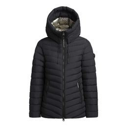 Steppjacke Khujo "PACE", Damen, Gr. XS, schwarz, 100% Polyester, unifarben, regular fit h&uuml;ftlang, eingesetzt elastischer Bund, Jacken Steppjacke