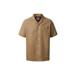 Langarmhemd MCS "MCS Shirt MCJackson Shirt", Herren, Gr. L, Normalgr&ouml;&szlig;en, otter, Obermaterial: 100% Baumwolle, Hemden