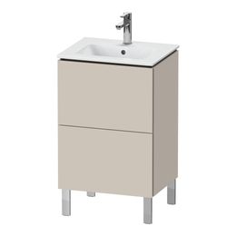 Duravit Waschtischunterschrank L-Cube 52x42,1x70,4cm, 2 Ausz., steh., Tau matt (LC667109191)