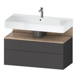 Duravit Waschtischunterschrank Qatego 99x47x59cm, E Ma/Gra m, 1 Kast, m B (QA4395055490010)