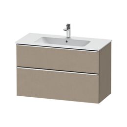 Duravit Waschtischunterschrank D-Neo 101x46,2cm, ch/Lein, 1 Schubk., 1 Ausz. (DE4363010750000)