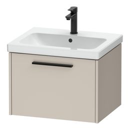 Duravit Waschtischunterschrank D-Code 58,4x40x46cm, 1 Ausz., Tau ma, Gr. sw (DC46650BD910000)
