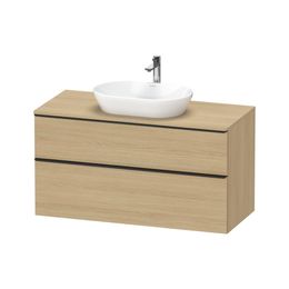 Duravit Waschtischunterschrank D-Neo 120x55cm, sw/Ei N, 2 SBK, 1 A, 1 Pl (DE49690BD300000)