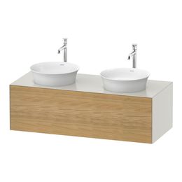 Duravit Waschtischunterschrank White Tulip 130x55cm, 1 AZ, 1 Pl, B bs, E Nat no w m (WT4978BH539)